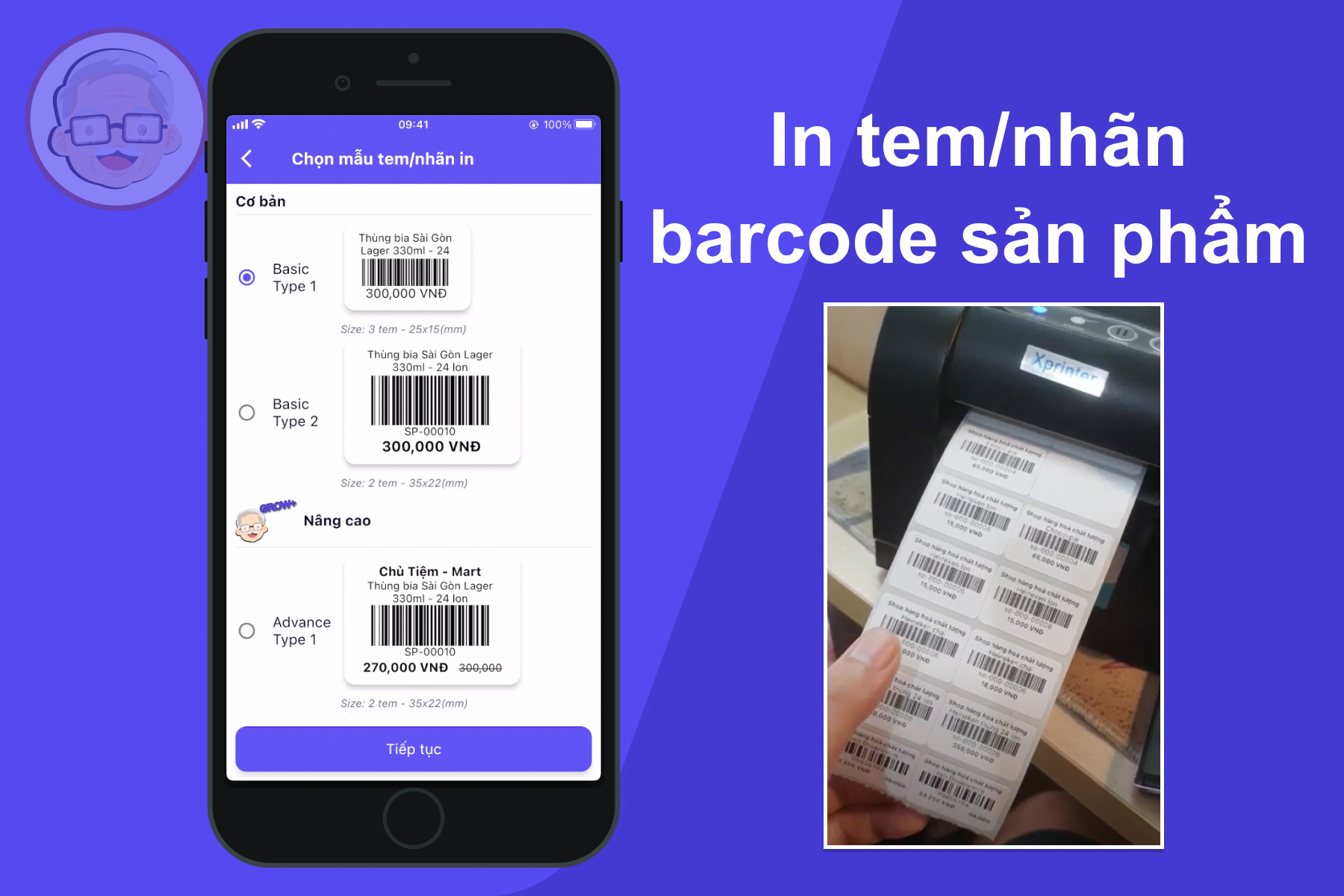 Hướng dẫn sử dụng tính năng in tem/nhãn mã barcode cho việc quản lý sản ...