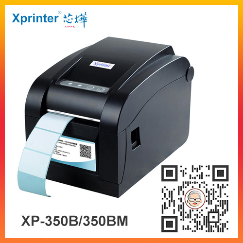 XPRINTER XP-350B và XP-350BM MÁY IN TEM NHÃN MÃ DECAL NHIỆT - Chủ Tiệm ...